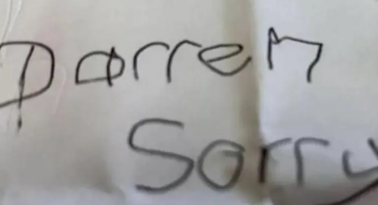 Çalınan yüzük özür notuyla geri gönderildi - Sözcü