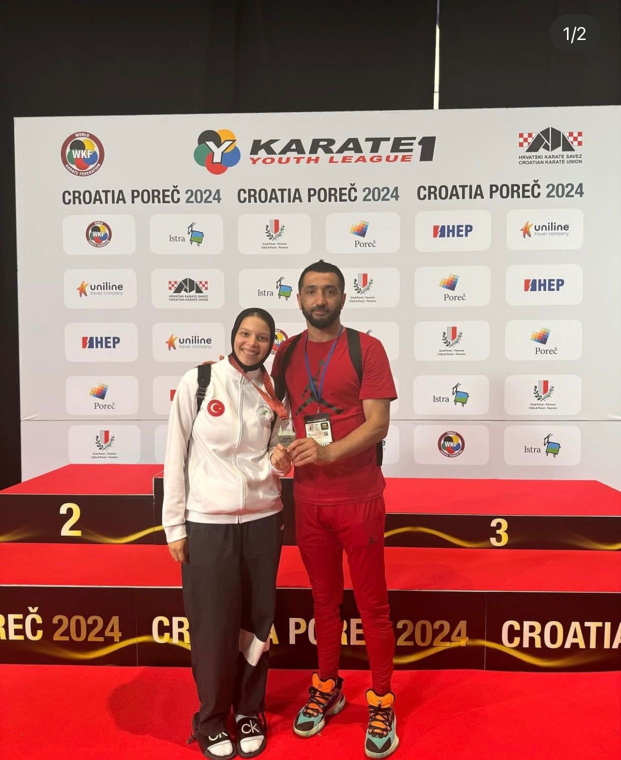 Milli karateci Zeyna Gaballa’dan bronz madalya - Sözcü