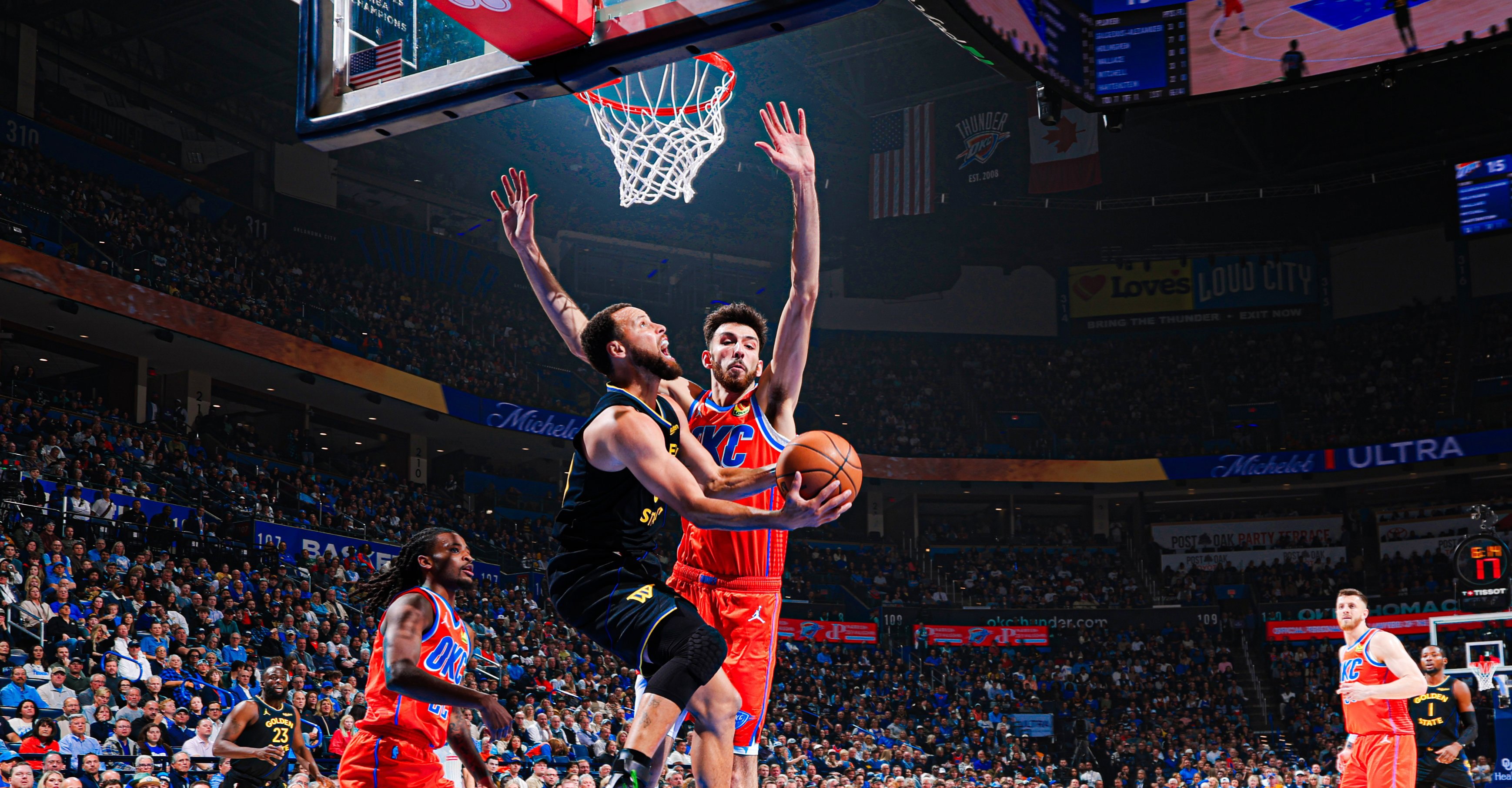 NBA'de Thunder, sahasında Warriors'a karşı zorlanmadı - Sözcü