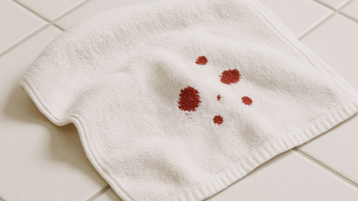 Menopoza girdiğini sandı havludaki lekeyi görünce hayatı altüst oldu ...