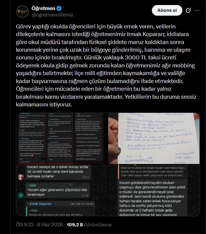 Irmak öğretmeni bu hakaretler öldürmüş: 'Çingene, geri zekalı ...